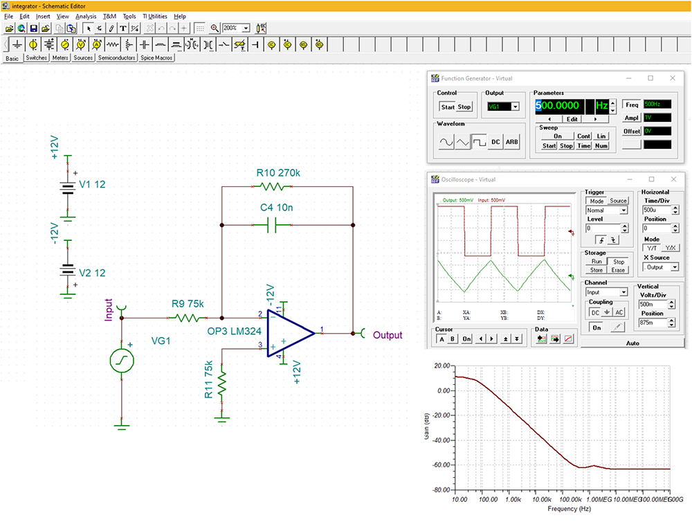 Using Op Amps as Analog Integrators | DigiKey