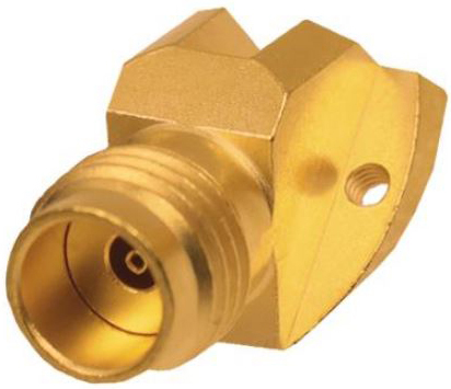 30° and 45° Angle Coax Connectors - Cinch | DigiKey