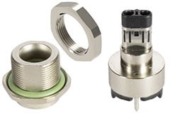 M8 T1 Industrial Device Side Connectors - HARTING | DigiKey