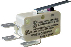 Commutateur de base miniature MICRO SWITCH série V19 - Honeywell | DigiKey