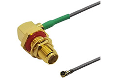 IP67 RA SMA Bulkhead Jack - Lighthorse Tech | DigiKey