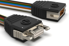 Latching Nano-D Series Connectors - Omnetics | DigiKey