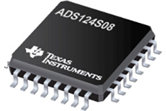 ADS124S08 模数转换器 - TI | DigiKey
