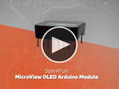 SparkFun MicroView OLED Arduino Module