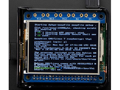 Raspberry Pi and Arduino-compatible Touchscreen Options