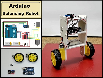 Arduino Two Wheel Self-Balancing Robot
