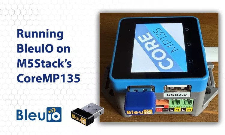 Create a simple BLE sniffer on M5Stack’s CoreMP135 with BleuIO