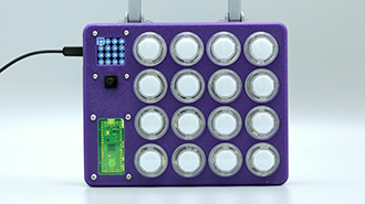 Raspberry Pi Pico and LED Arcade Button MIDI Controller